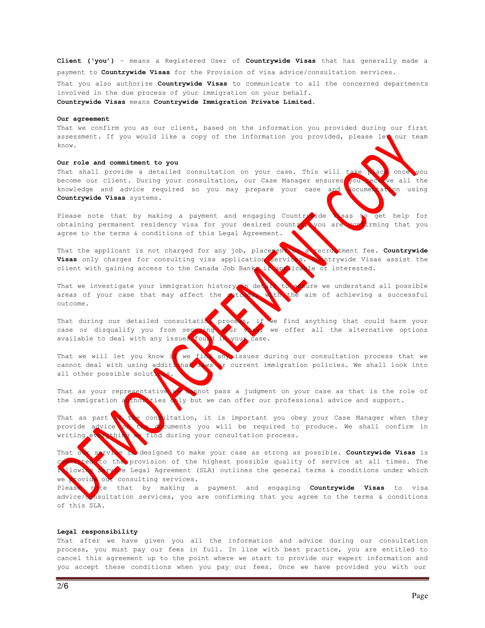 Demo Agreement Copy – Countrywide Visas – Countrywide Visas | Best ...