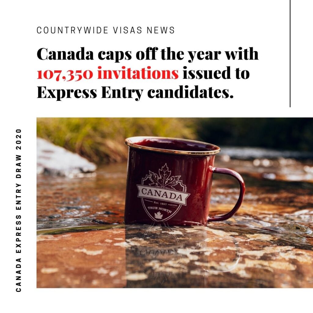 Canada Express Entry Draw With 486 CRS Score – Countrywide Visas | Best ...